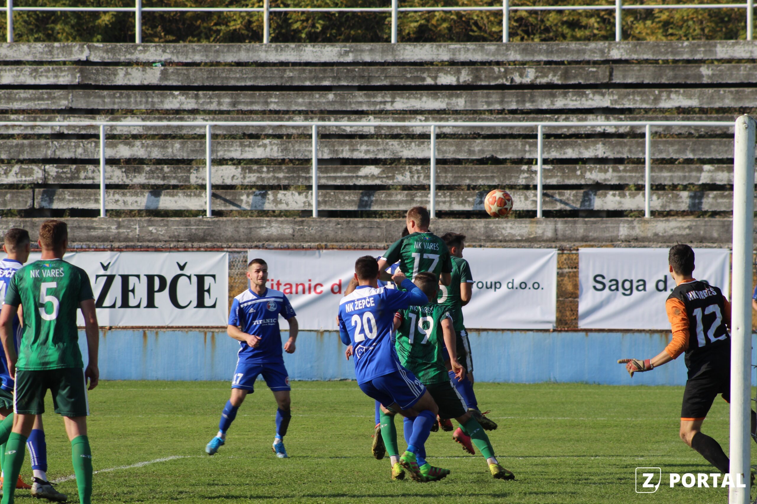 Nogometaši Žepča pobjedom protiv Vareša zadržali prvo mjesto [FOTO] | Z ...