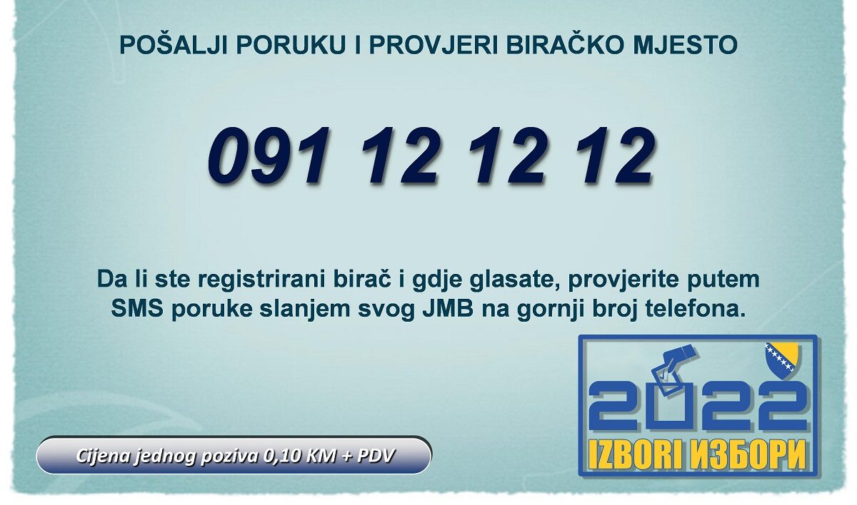 Izbori 2022: Provjeri svoje biračko mjesto | Z Portal